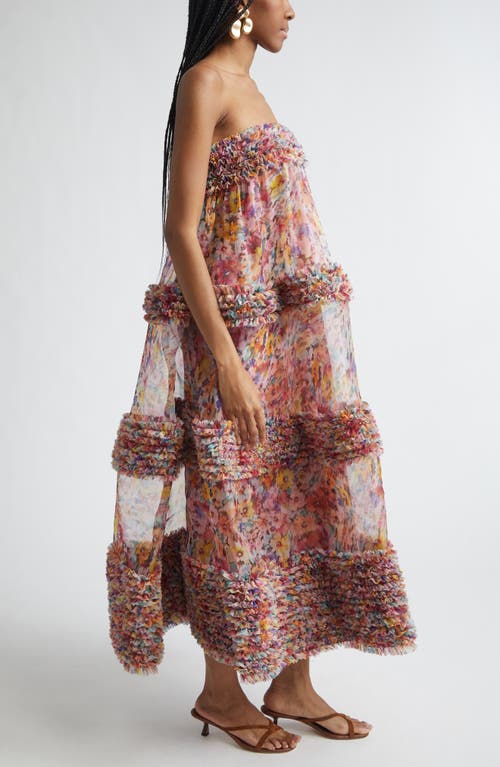 ZIMMERMANN Zimmermann Kindred Spirit Luna Ruffle Bandeau Gown